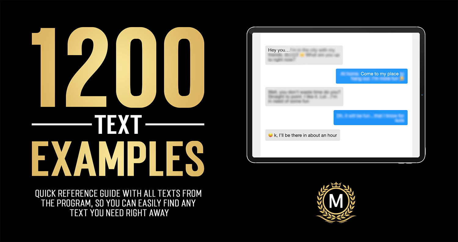 Text Attraction - The Modern Man